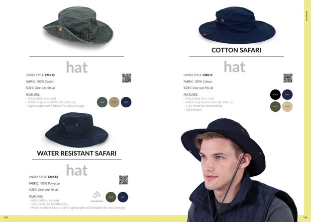 Proactive Clothing - safari-hat-water-resistant